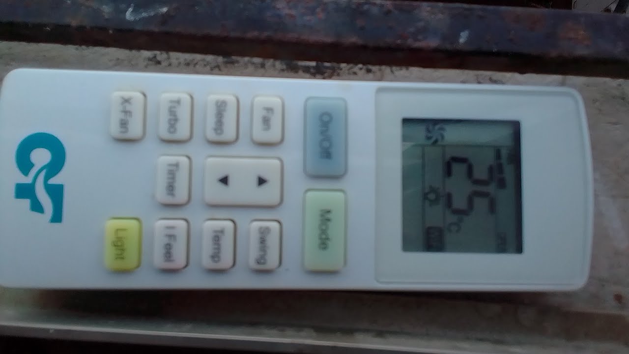 cómo bloquear un control remoto de aire acondicionado de la marca clima ...