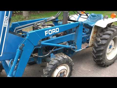 Ford 1900 Engine Oil & Filter Change - YouTube