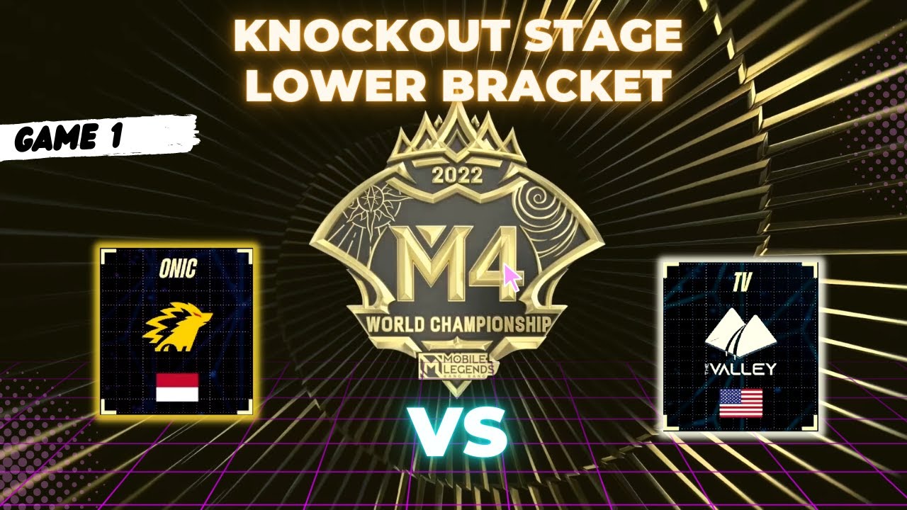 ONIC vs The Valley GAME 1 KNOCKOUT STAGE M4 World Championship - YouTube