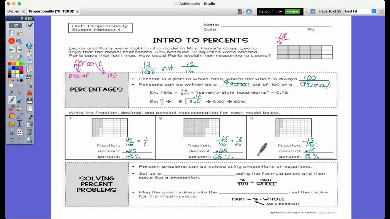 Intro to Percents - YouTube