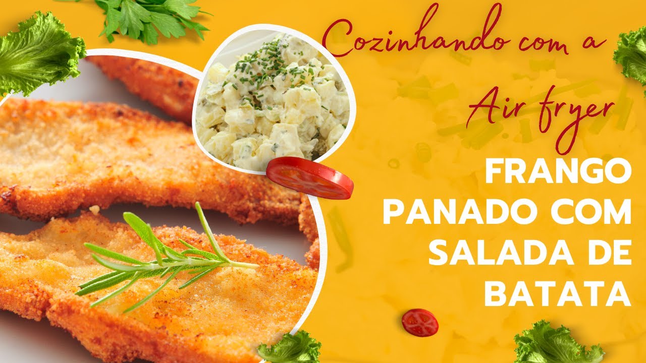 Panado de frango com salada especial de batata - YouTube