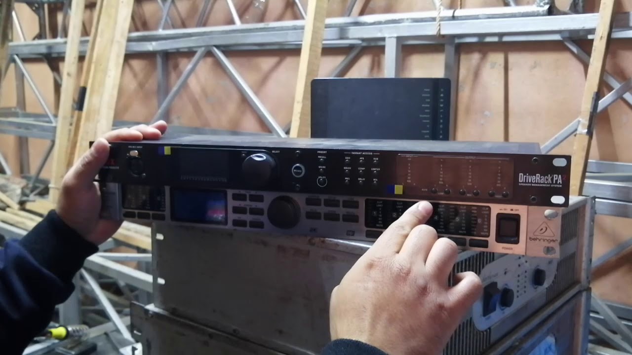 COMPARACIÓN DRIVERACK PA2 //// BEHRINGER DCX 2496 - YouTube