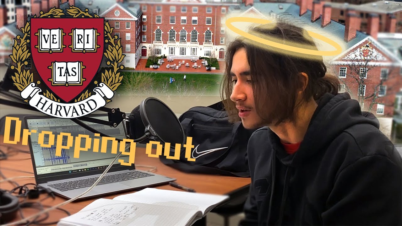 DROPPINGOUT Of HARVARD To Rap | Learning how to Rap - YouTube