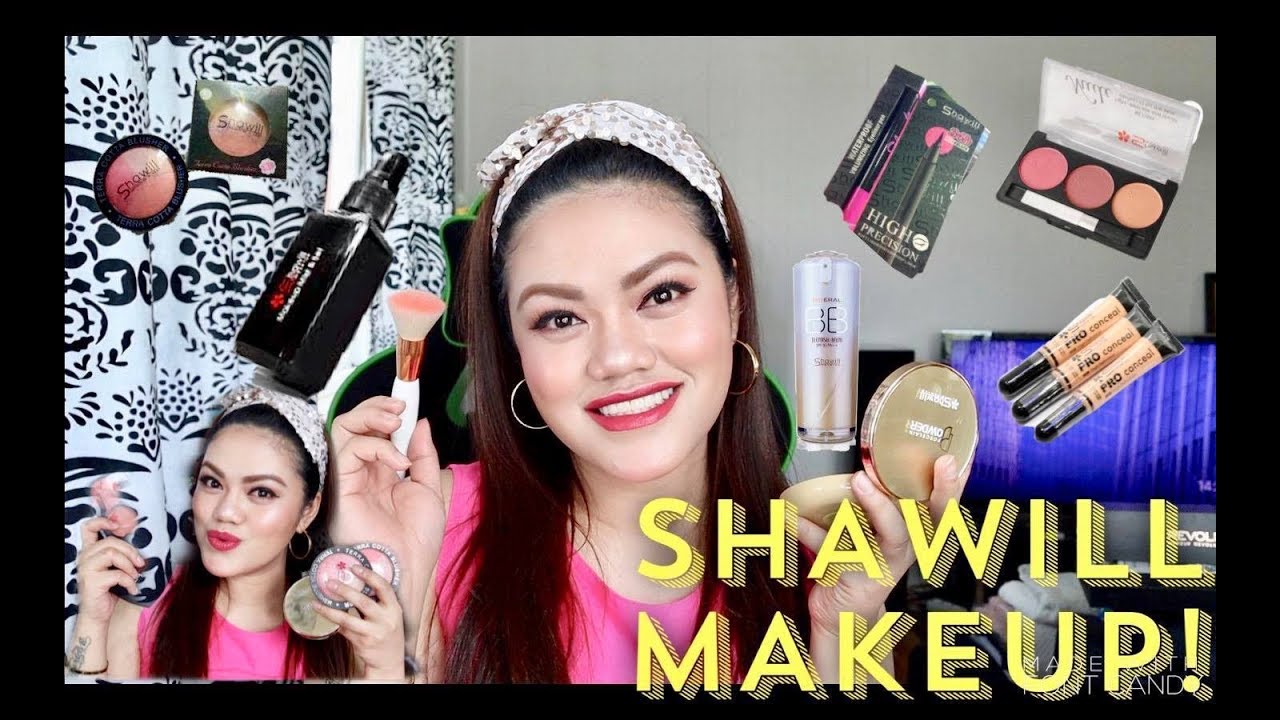 SHAWILL MAKEUP PRODUCT TRY ON! / NANLALAVAN BA? | FILIPINA VLOGGER IN ...