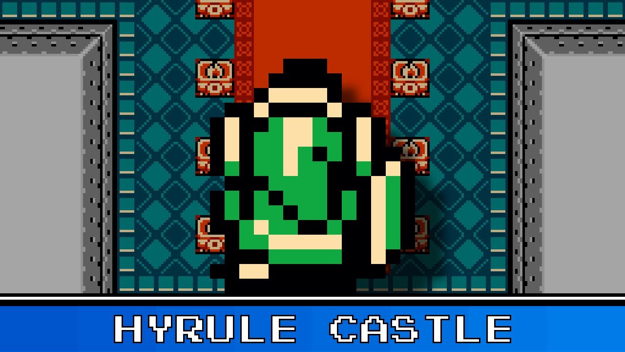Hyrule Castle 8 Bit Remix - The Legend of Zelda: A Link to the Past ...
