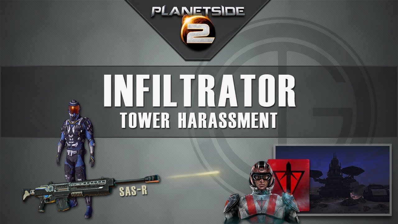 Planetside 2 Infiltrator Tower Harassment Danagaming ⋆ⒹⒼ⋆ Youtube