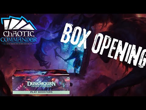 Duskmourn Play Booster Box Opening! Pick My Next Commander! - YouTube