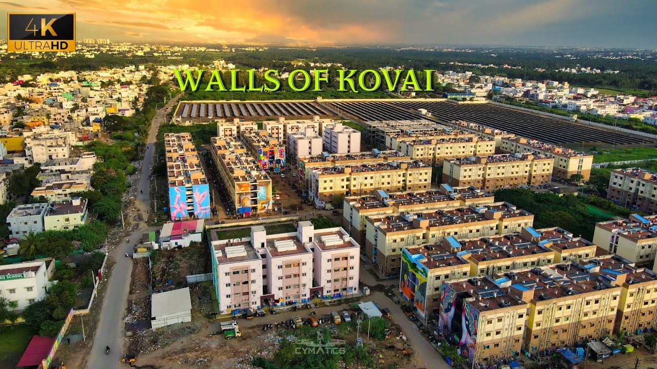Walls of Kovai | St+Art Foundation India | Ukkadam Coimbatore #kovai ...