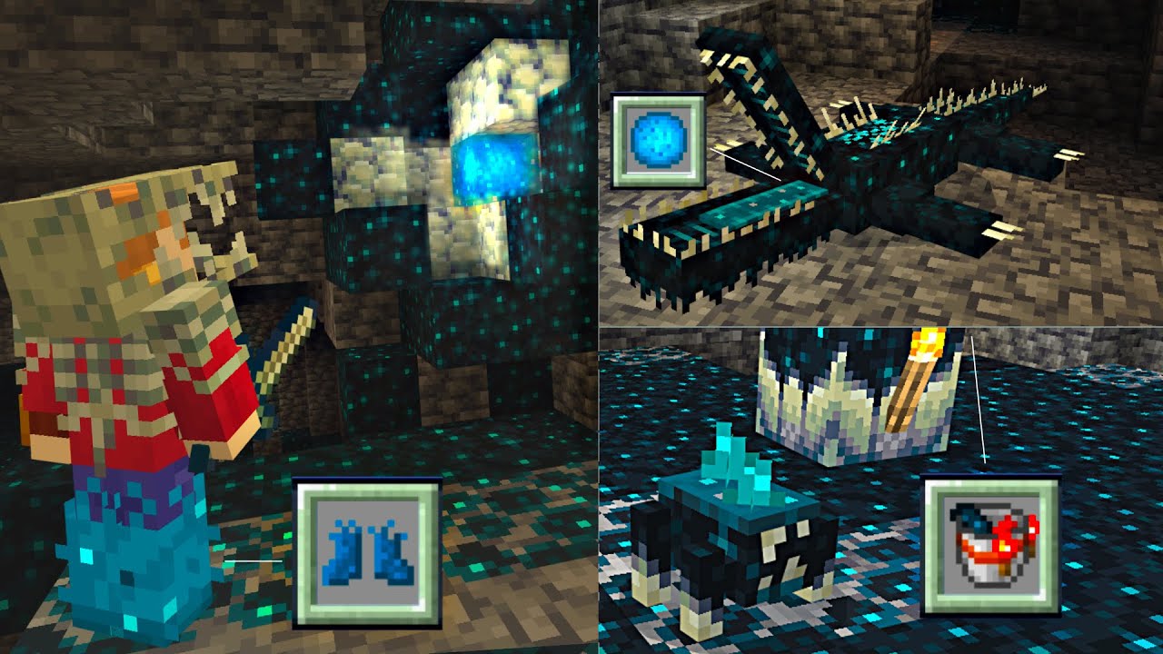 Esse ADDON é MUITO BOM - Bunch o' Sculk Addon | Minecraft PE (Bedrock) - YouTube