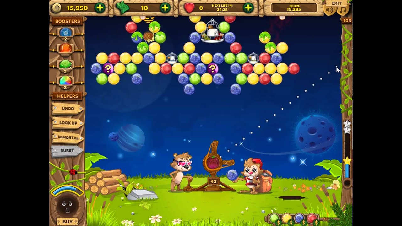 Bubble Land Level 103 - Facebook Game - YouTube