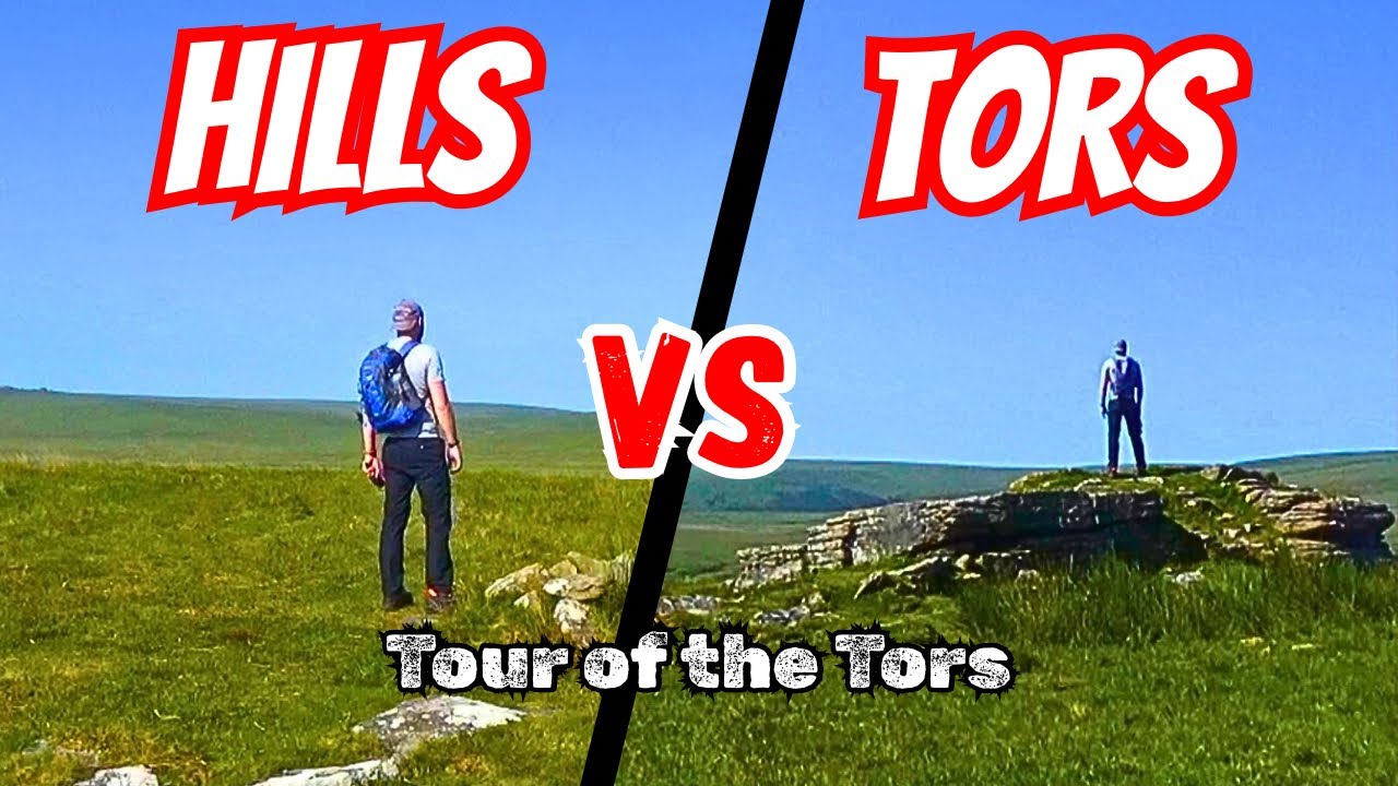 Hiking in Dartmoor National Park - Shilstone Tor, Rival Tor & Kennon ...