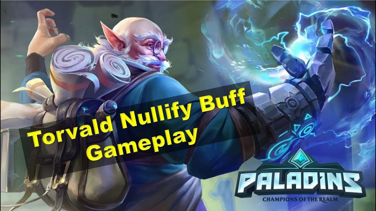 Paladins 4.4 Gen:lock - Torvald Big Nullify Buff Gameplay - YouTube