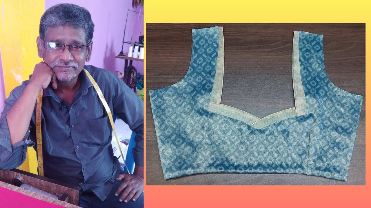 simple neck design | stitching tutorial 🪡🧵 - The Pattern - YouTube