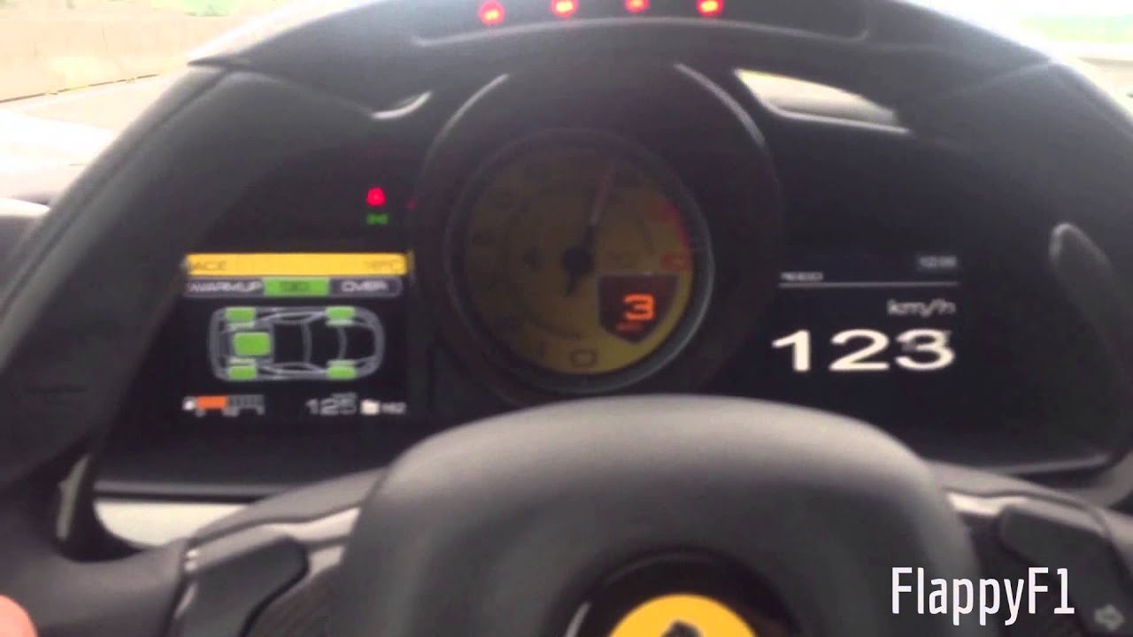 Ferrari 458 Italia - 0-200 km/h Full Acceleration POV Driving! - YouTube