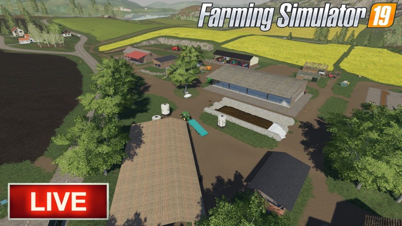 🔴 JE RE MODIFIE LA FERME ! FARMING SIMULATOR 19 - YouTube