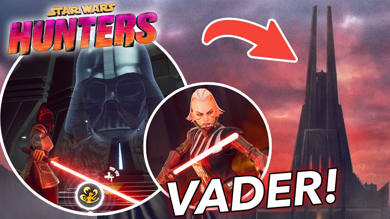 Vaders castle in Star Wars Hunters - NEW Mustafar Map Gameplay Season 2 ...