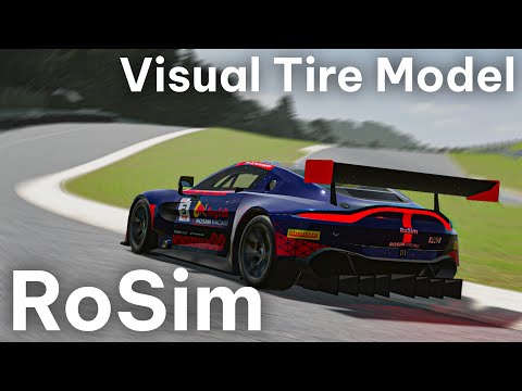 RoSim Visual Tire Model Showcase