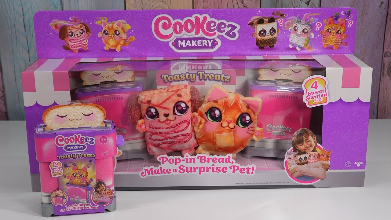 Cookeez Makery Toasty Treatz - YouTube