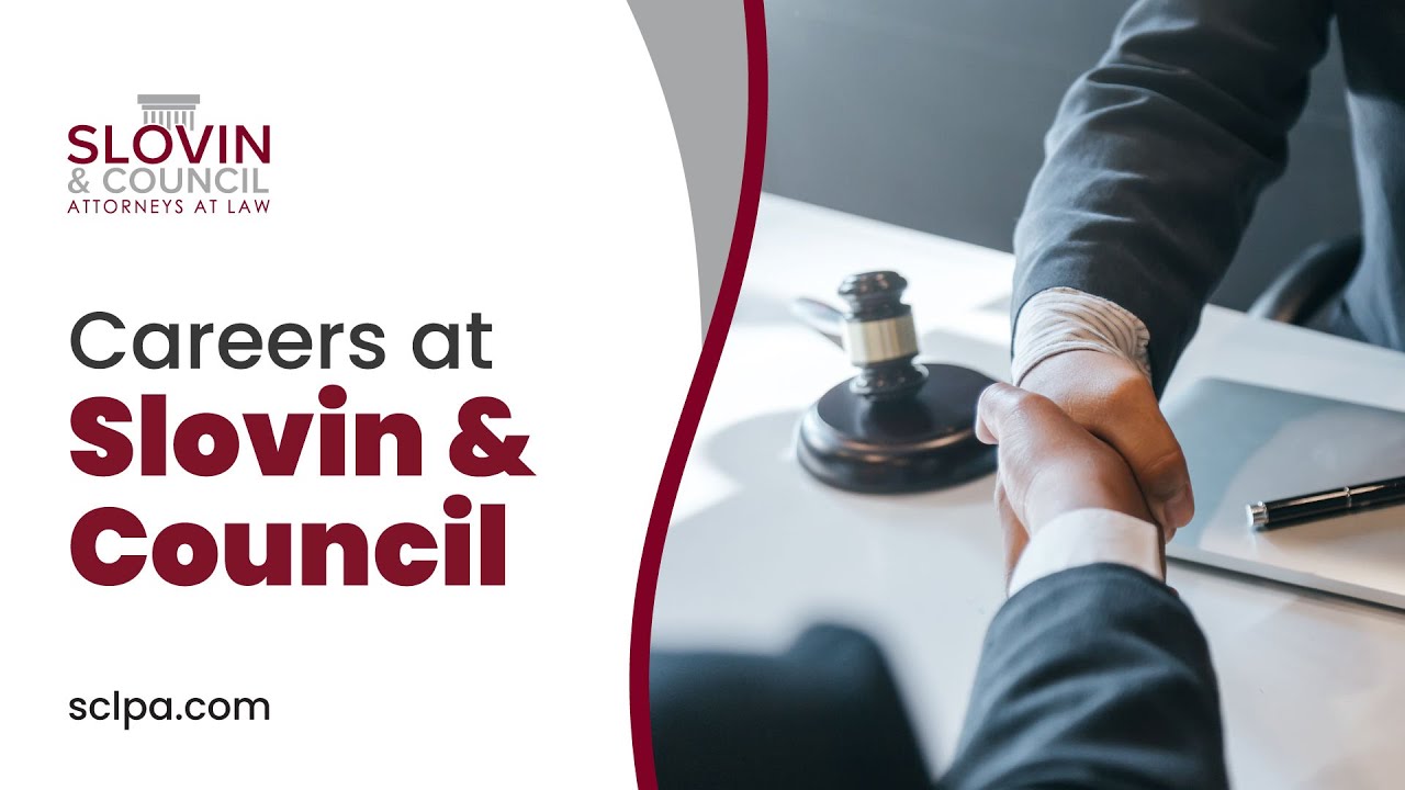 Expanding Your Career at Slovin and Associates - YouTube