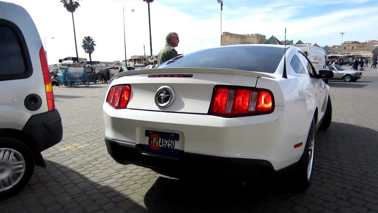 Ford Mustang V6 in Morocco ! [HD] - YouTube