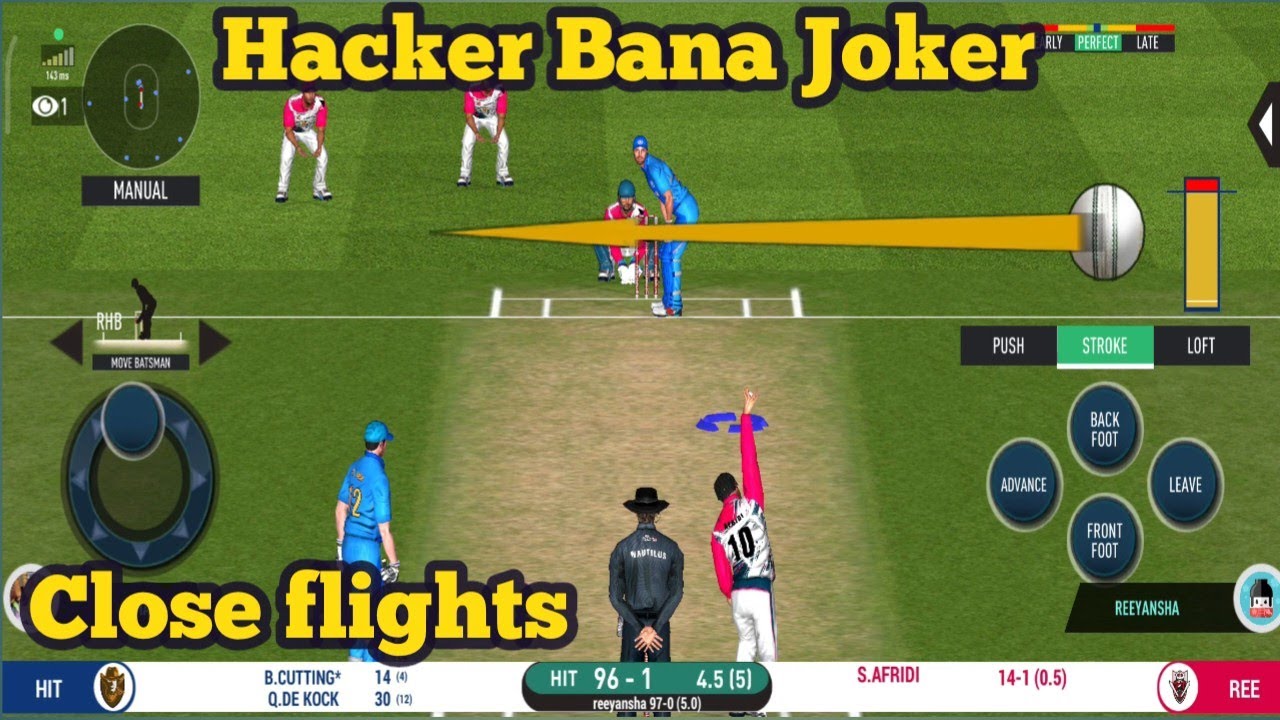 Hacker Bana Joker || Very Close Match Against Hacker|| Real Cricket 20|| PPL multiplayer ...