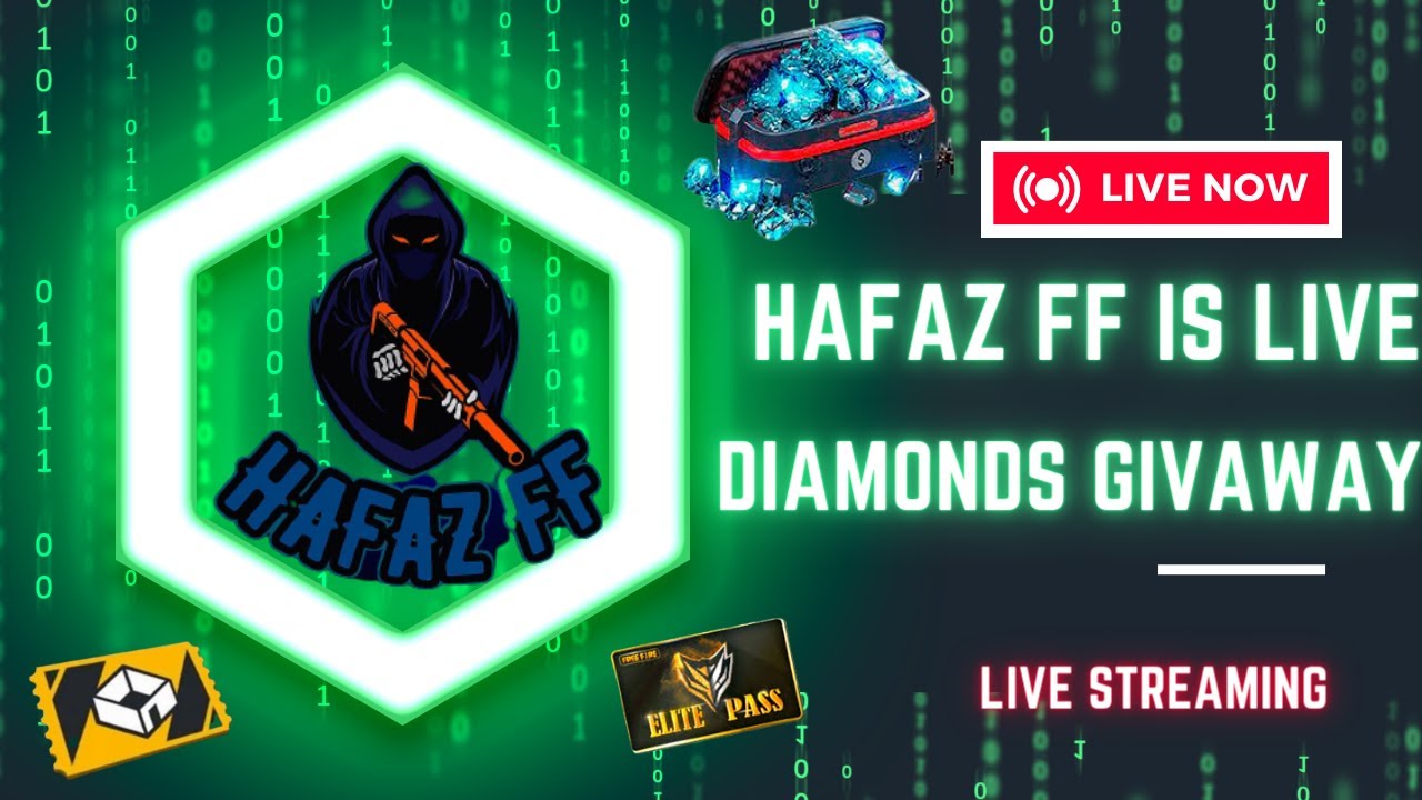 HAFAZ FF is live here | LIVE GIVEAWAY IN PAKISTAN | DIOMONDS GIVEAWAY ...