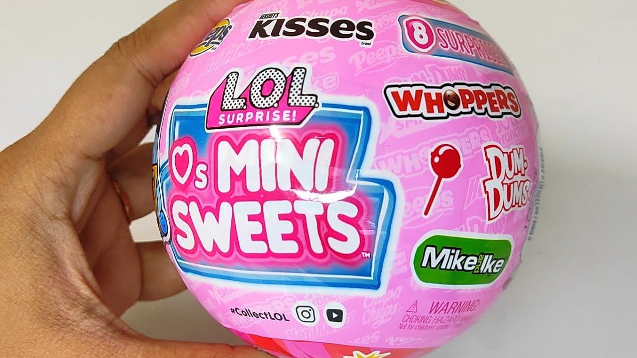 [ASMR] LOL MINI SWEETS SURPRISE BALL OPENING | WHAT I FOUND🤩 ️ #lol ...