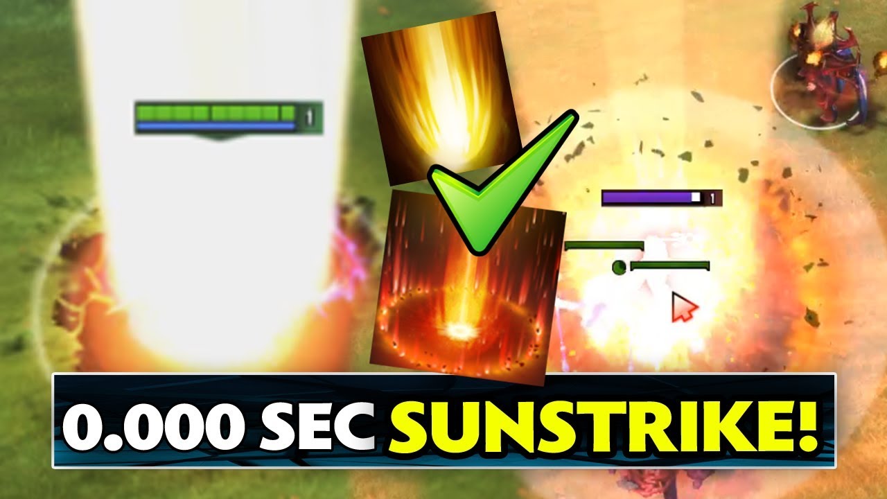 Black^ Double 0.000 SEC Perfect Sunstrike Practice - Custom Map Dota 2 ...