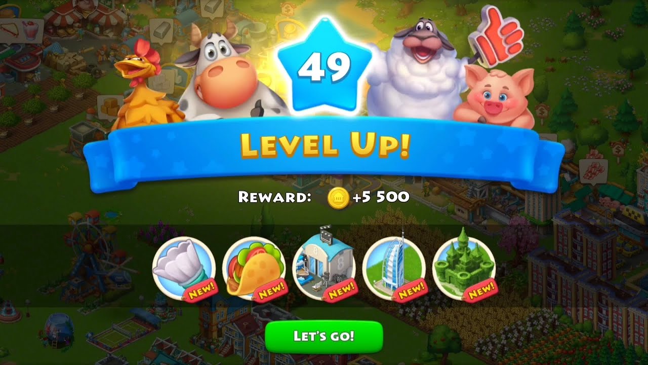 Township Level 48 Part 2 Levelup reach to Level 49 townshipmobile ...