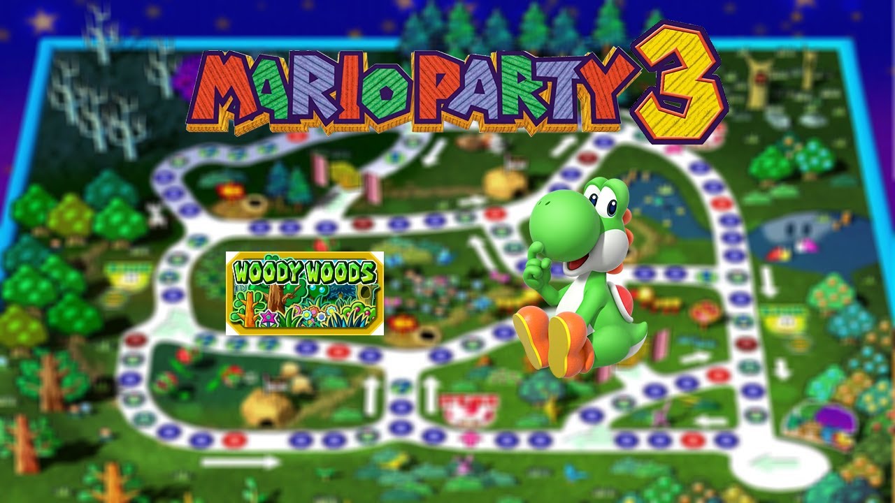 Mario Party 3 Playthrough - Woody Woods - YouTube