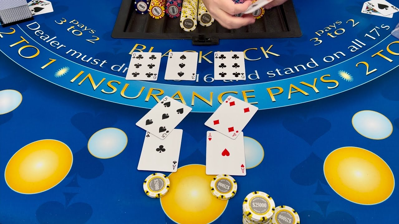 Blackjack | $800,000 Buy In | EPIC HIGH LIMIT SESSION WITH HUGE SPLITS ...