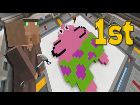 Playing the hive build battles in Minecraft - YouTube