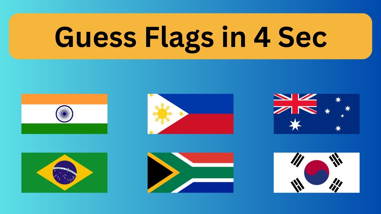 Guess The Country By Flag| World Flag Quiz|Test Your Flag Knowledge ...