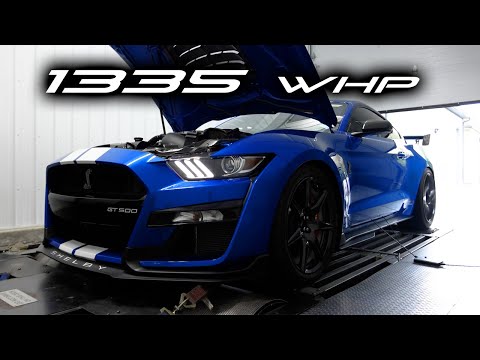 2021 Shelby GT500 1300R Supercharged Dyno Testing | 1335 whp