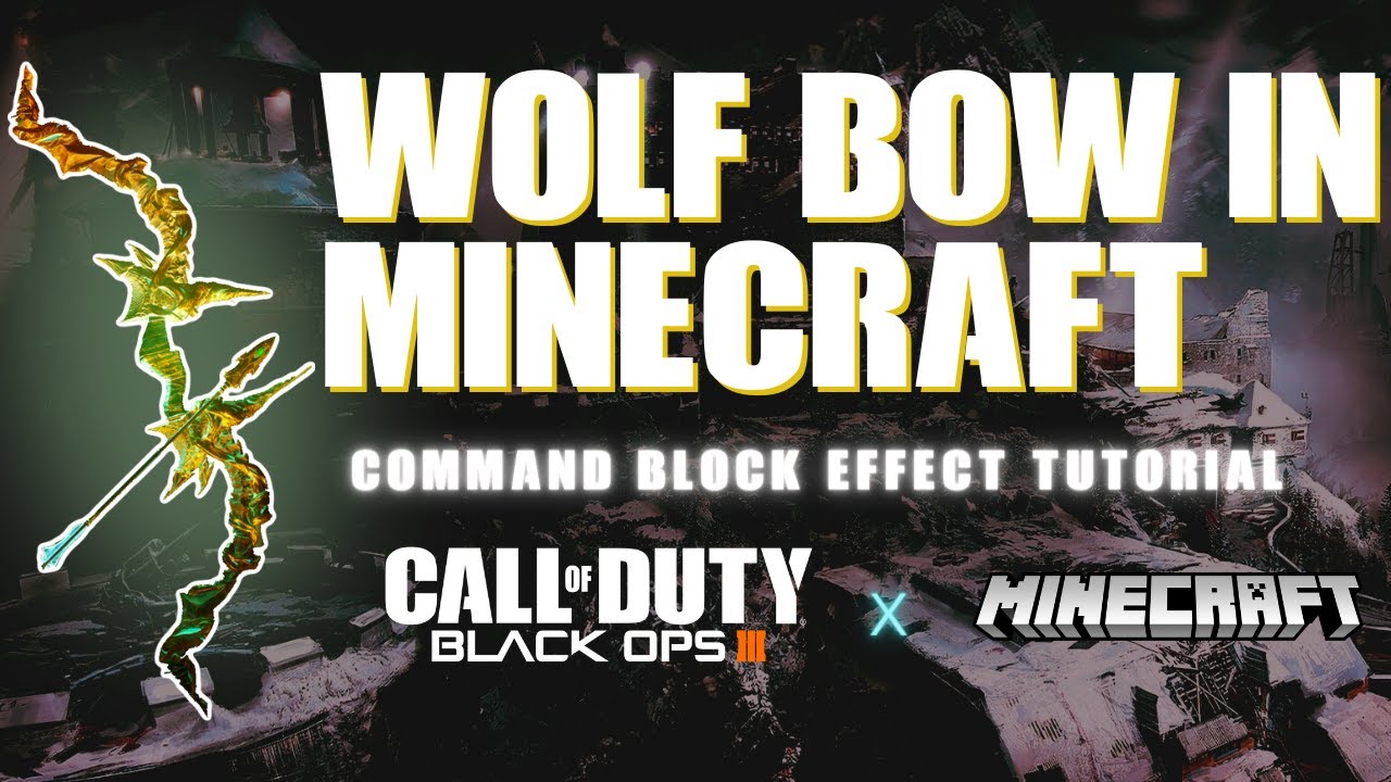 Wolf Bow in Minecraft Bedrock Edition - YouTube