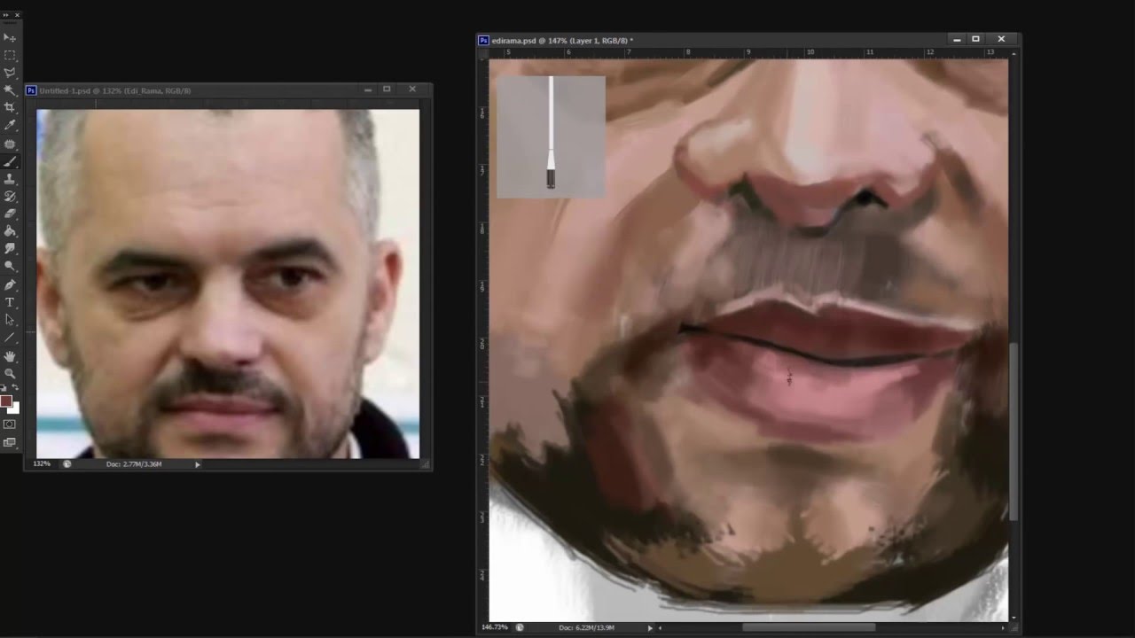 Edi Rama Painting - YouTube