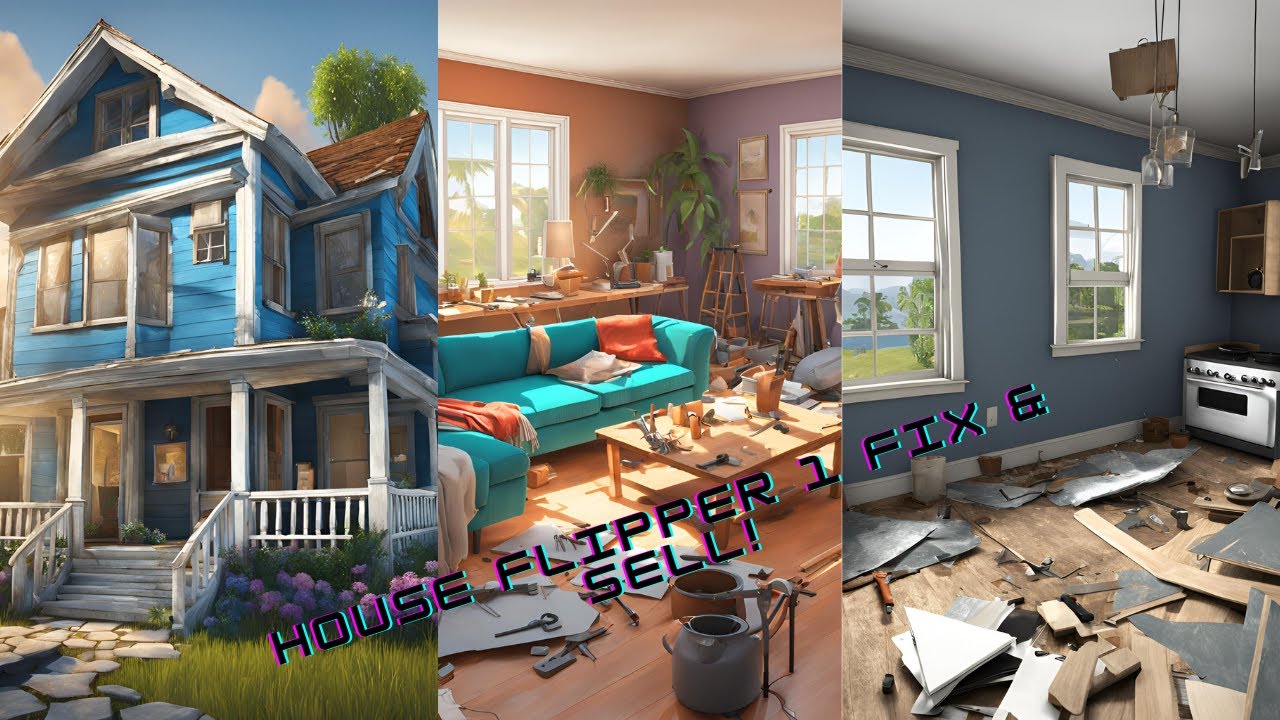 House Flipper 1 Fix Houses & Sell Stuff! - YouTube