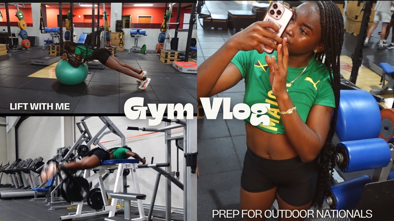 Vlog Gym Vlog Lift W Me Preparing For Nationals ⚡️ Youtube