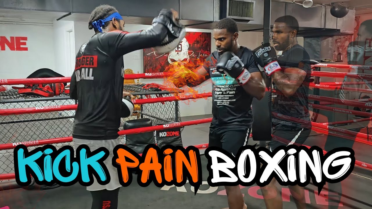 Kick Pain Boxing #kickboxing - YouTube