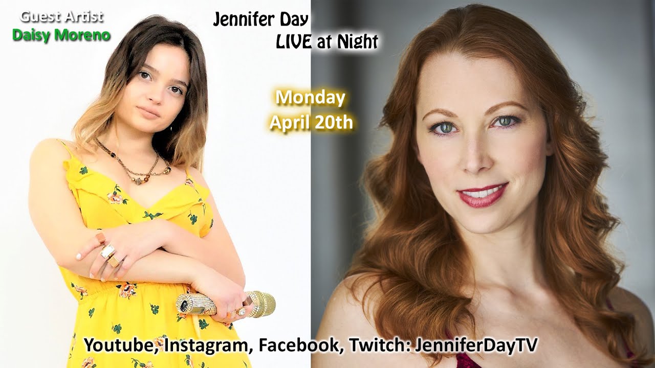 Jennifer Day LIVE at Night - S2, E9 - Share a Little Love - 4/20/20 ...