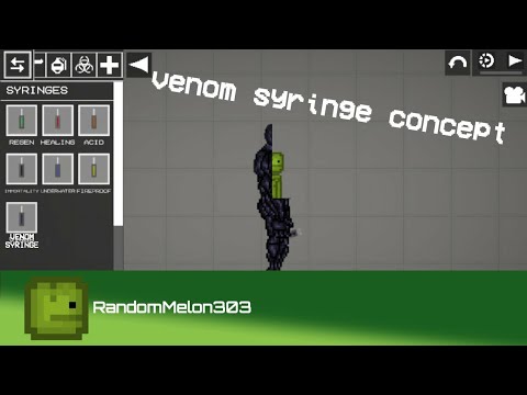 Venom syringe concept in Melon Playground - YouTube