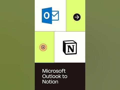 How to Connect Outlook to Notion - the EASY Way! - YouTube