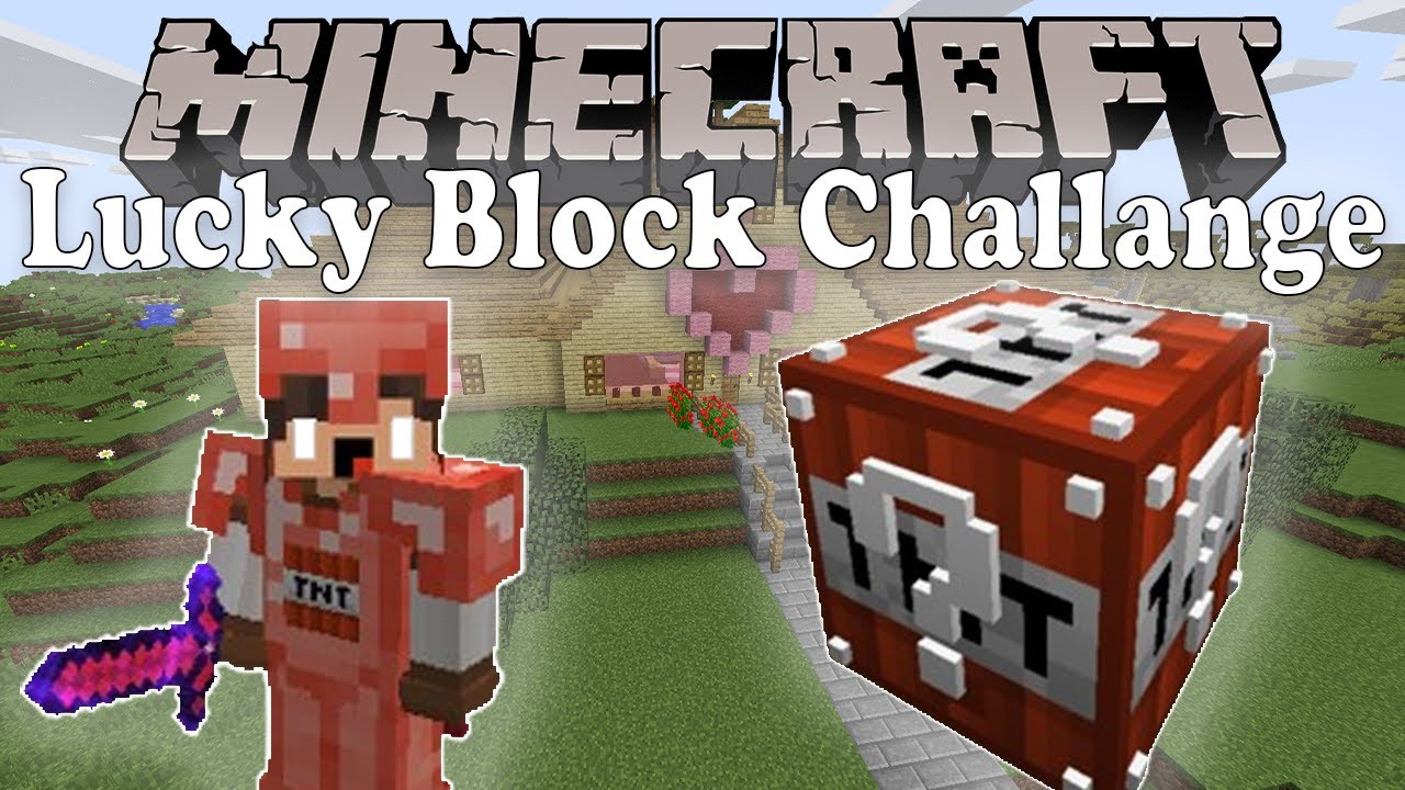 TNT Lucky Block | Minecraft lucky block PVP challange - YouTube