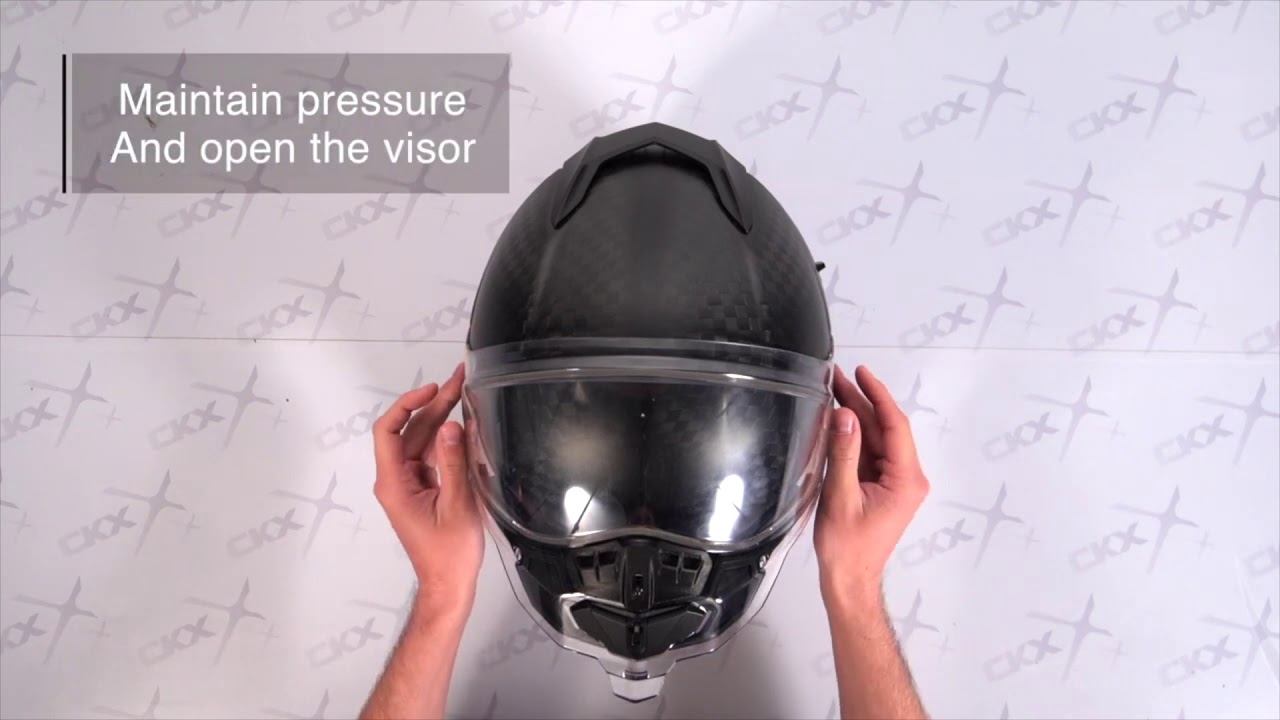 CKX Mission Helmet Peak and Visor Adjustment - YouTube