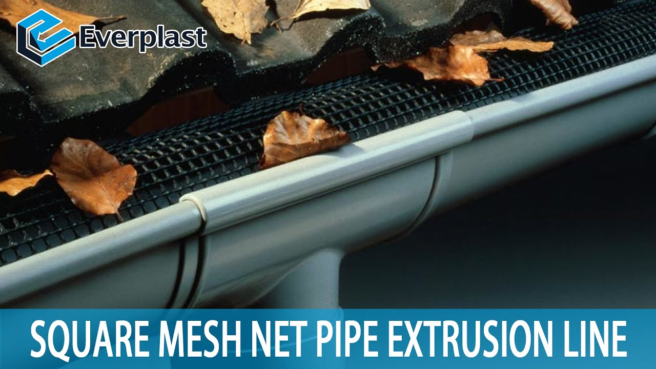 HDPE Square Mesh Net Pipe Extrusion Machine Line | Net Extrusion Line ...