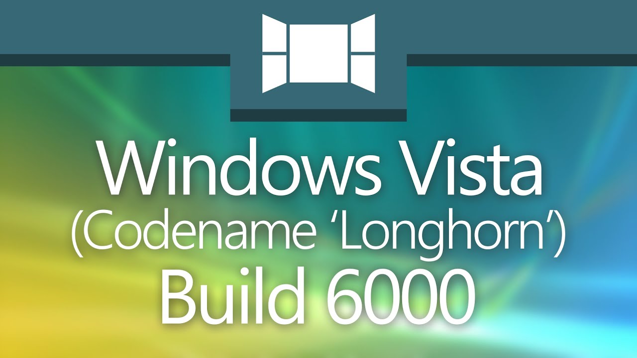 Windows Vista Build 6000: "Hasta La Vista" - YouTube