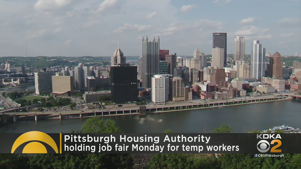 Pittsburgh Housing Authority Holding Job Fair - YouTube