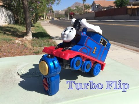 Thomas n Friends Turbo Flip Thomas Backflip Light Sound 360 Degree Spin ...