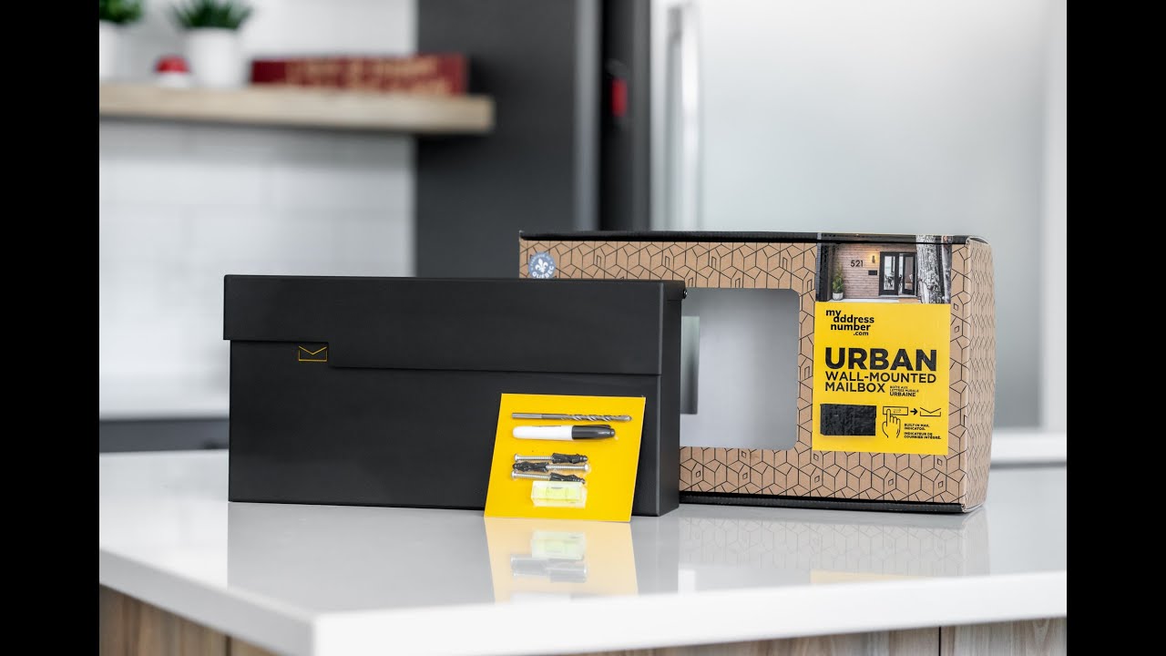 How to install a mailbox - YouTube