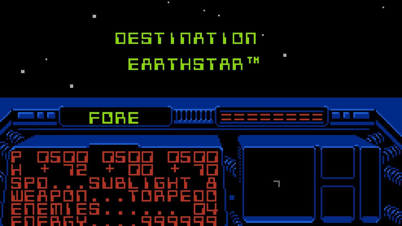 Destination Earthstar (Acclaim, 1990) - NES Gameplay - YouTube